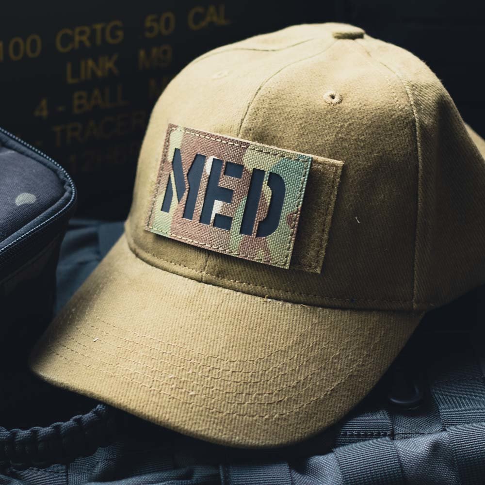 Reflexná nášivka Velcro Multicam MED :: www.bexamed.sk