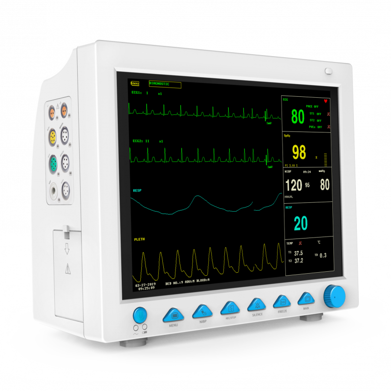 CMS 8000 - monitor životných funkcií (ECG, RESP, SPO2, PR, NIBP, TEMP ...